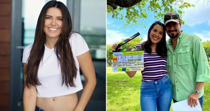 Laura Vieira comenzó el rodaje de la película 'Millonario sin amor'